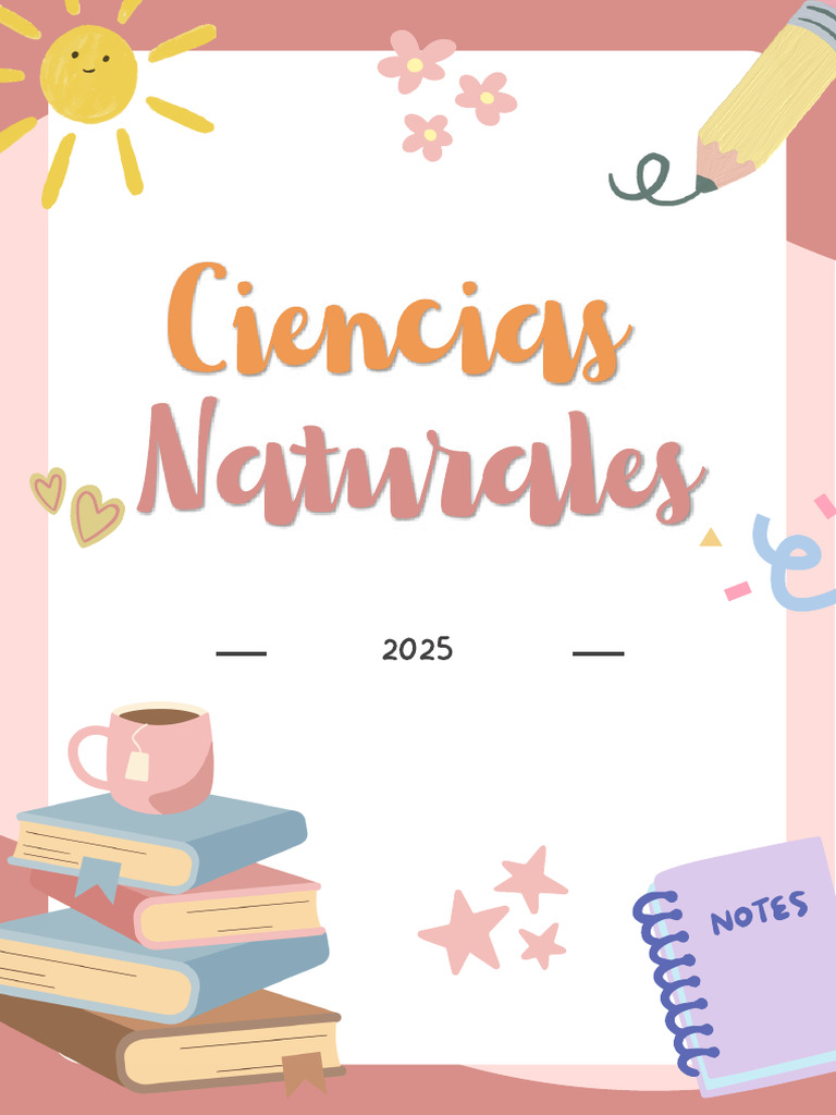 Pink Illustrative Daily Journal Cover Document A4 | PDF