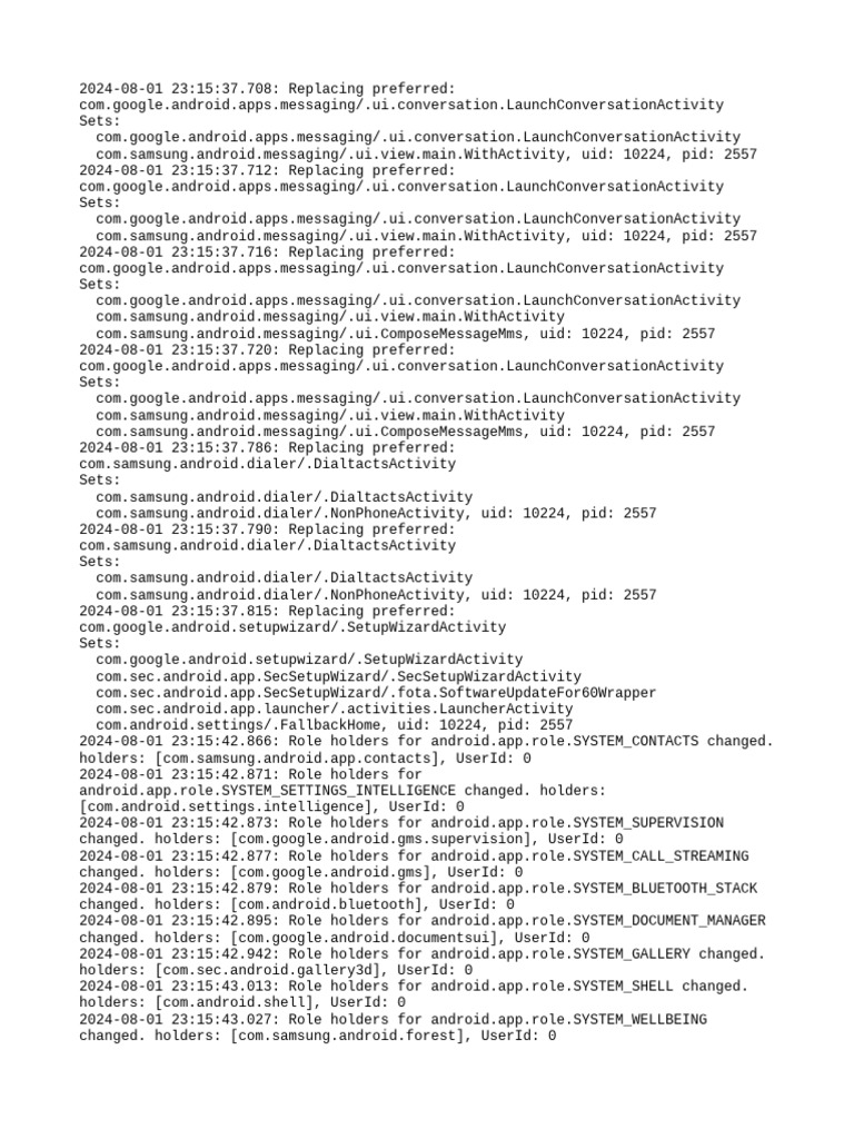 PM Debug Info | PDF | Mobile Software | Smartphone