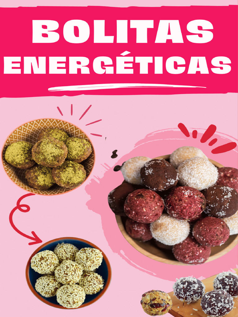 Bolitas energéticas fáciles en licuadora | PDF | Chocolate | Nuez