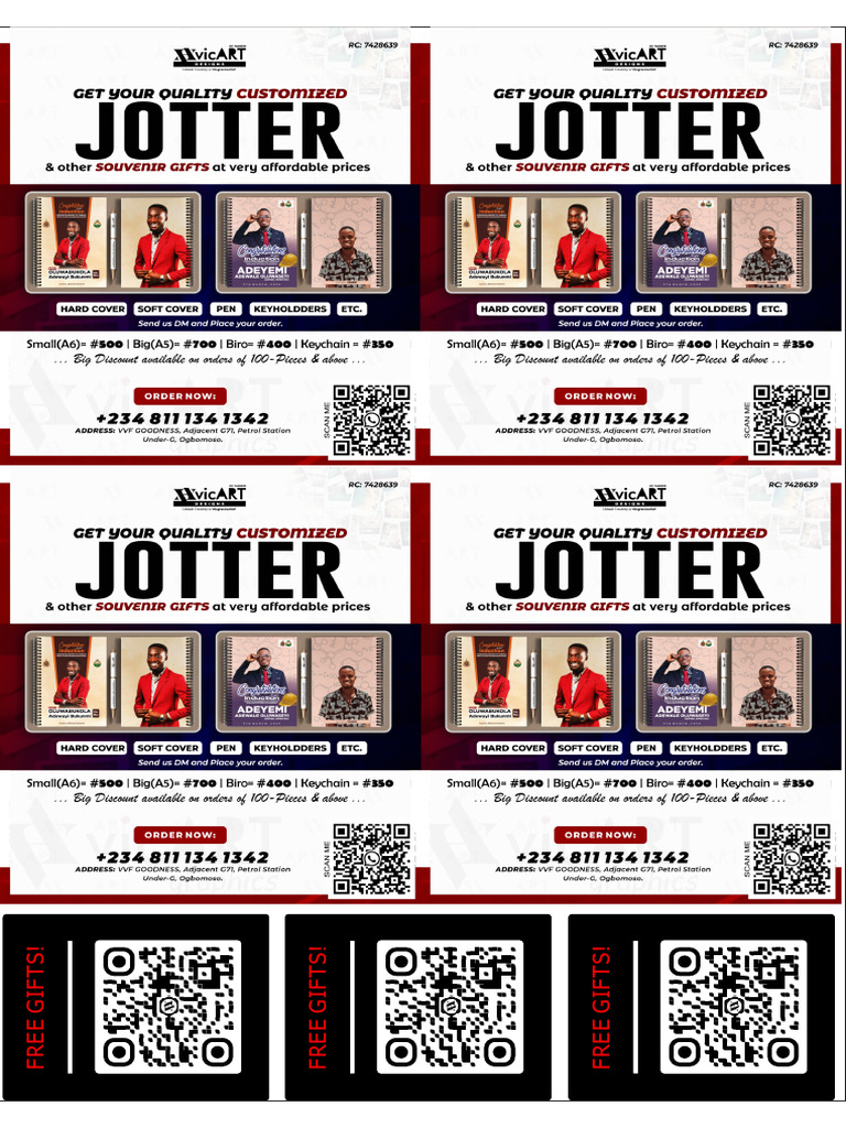 Vicart Jotter Sticker-1 | PDF