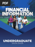 UWI St. Augustine Fee Booklet 2025/2026 | PDF | Banks | Cheque