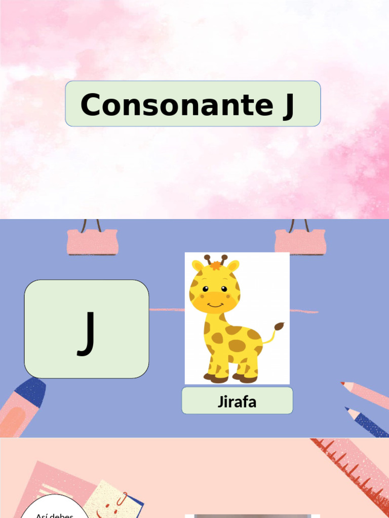 Consonante J | PDF