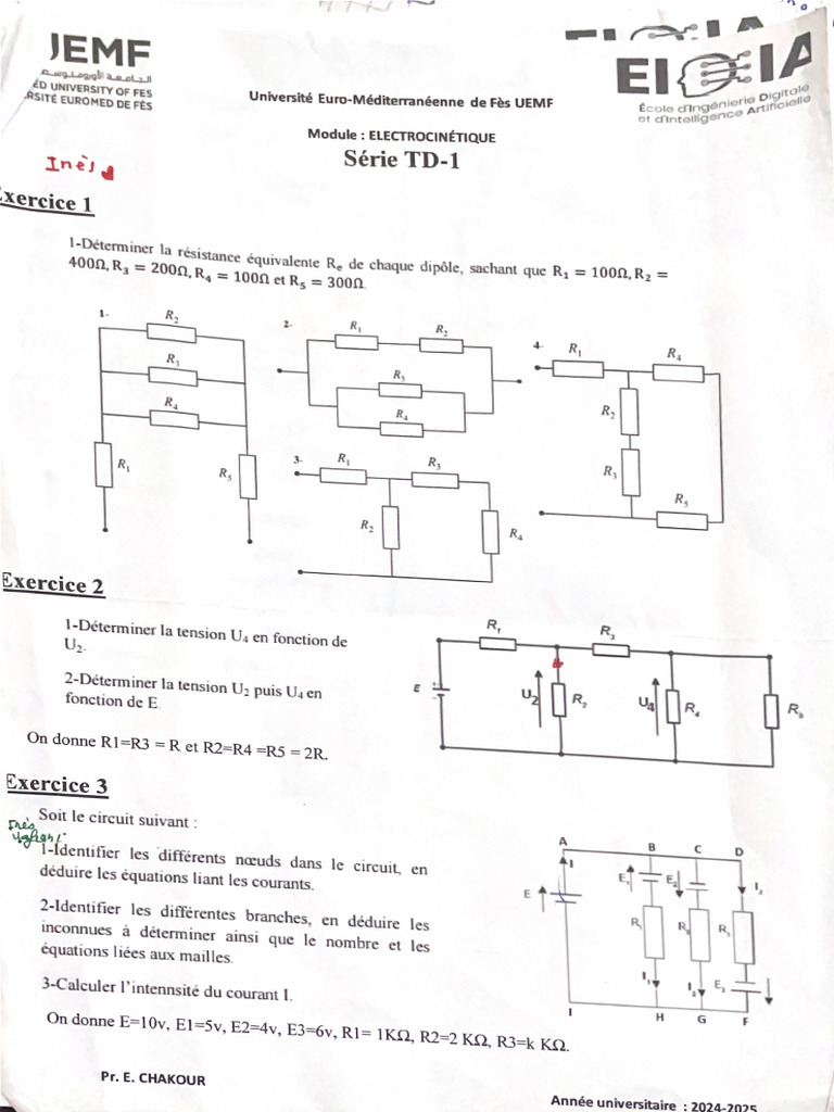 Électrocinétique | PDF