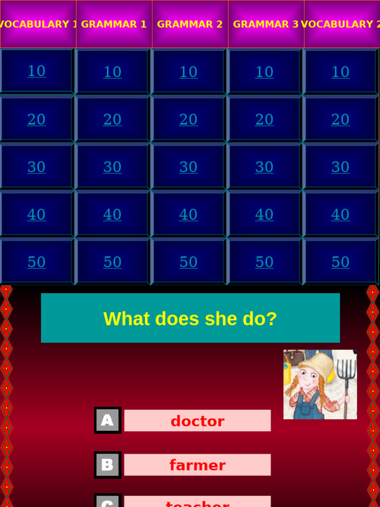 Jeopardy Revision Fourth | PDF