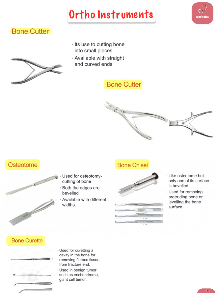 Instruments Ortho | PDF