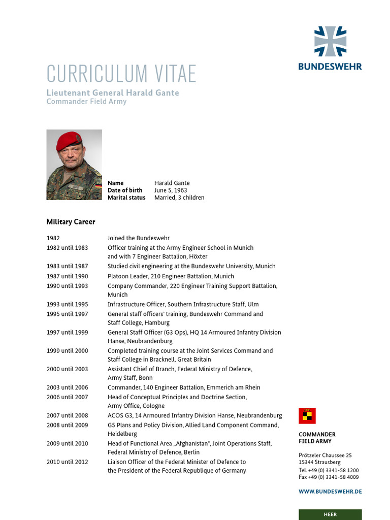 Kdoh Vita CDR Field Army Data | PDF | Battalion | Military Units And ...