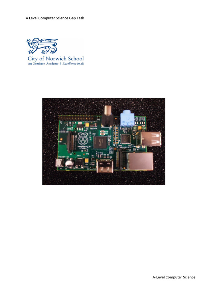 AQA Computer Science 7517 Gap Task | PDF | Computer Science | Computer Programming