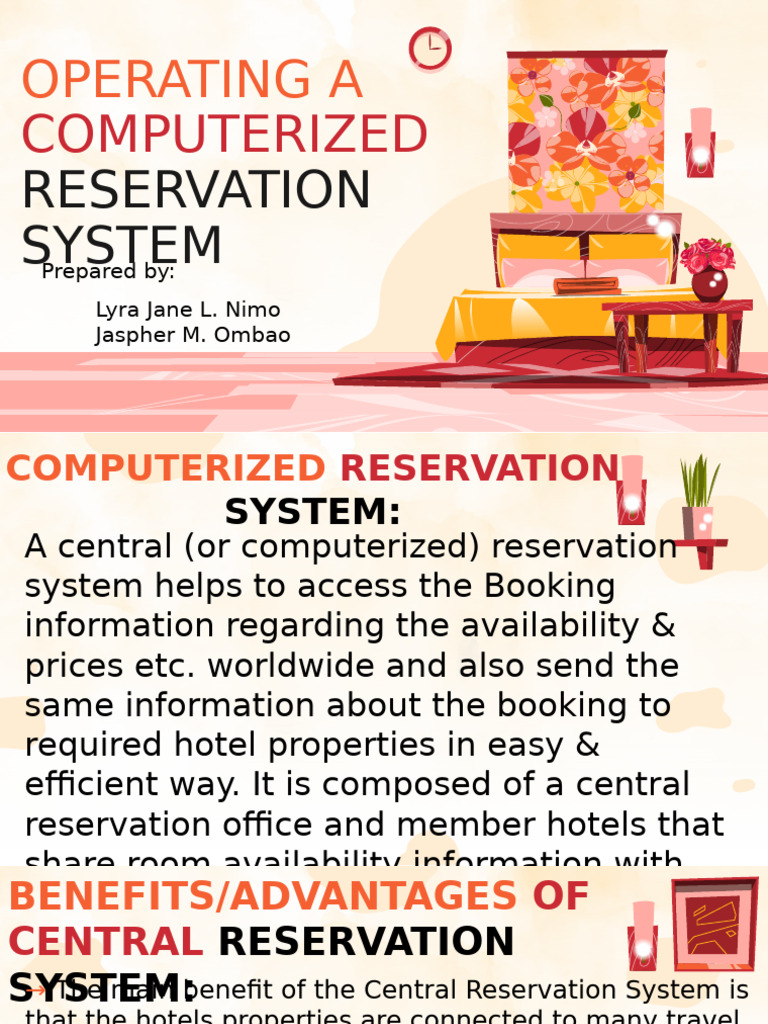 H.E. Computerized Reservation System | PDF | Computing | Information ...