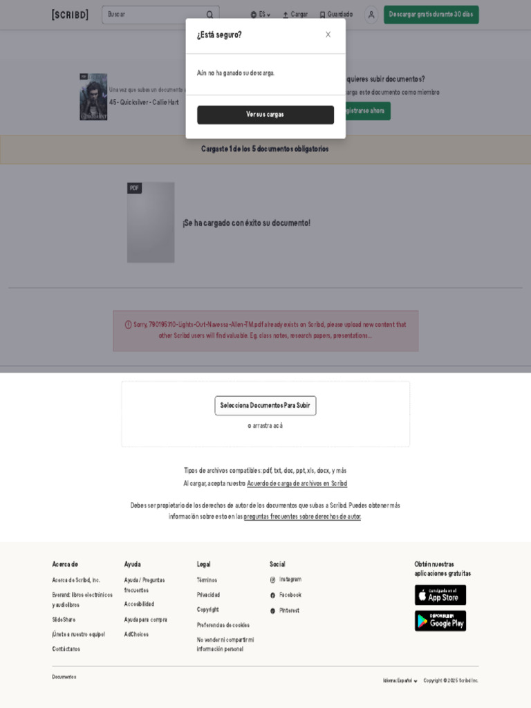 Suba Un Documento - Scribd | PDF | Scribd