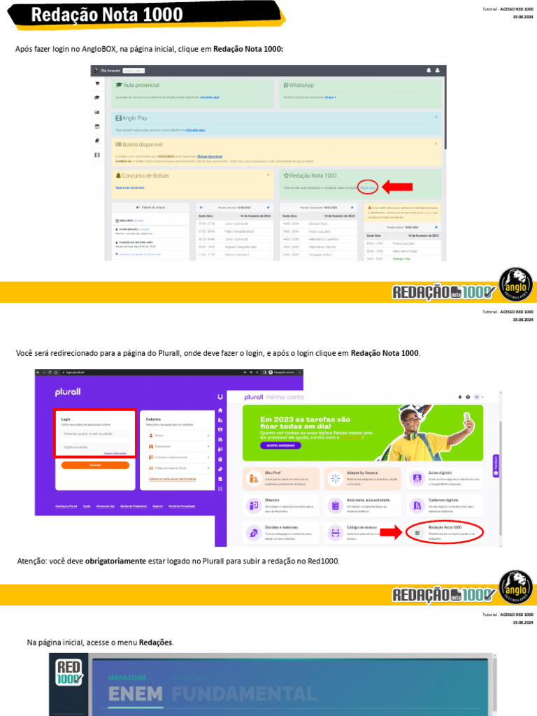 Tutorial - Acesso Ao Red1000 | PDF