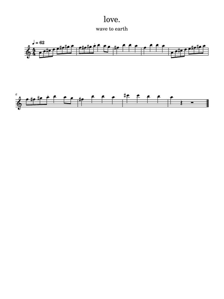 Love by Wte | PDF