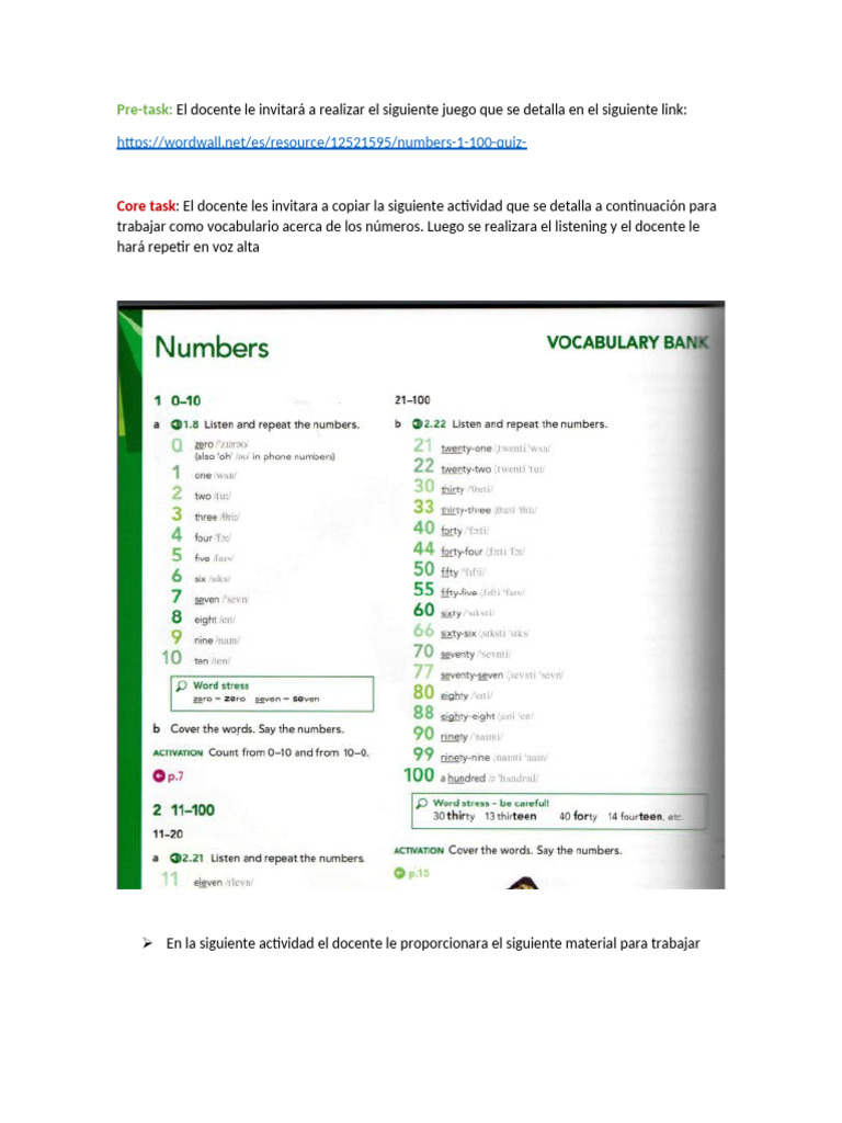 Maira Teaching Sequence 1ST Class | PDF