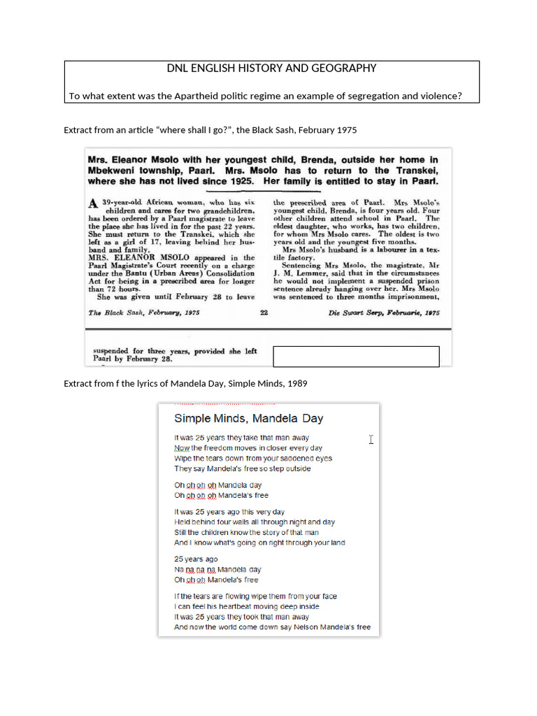 1 2023 DNL English History and Geography | PDF