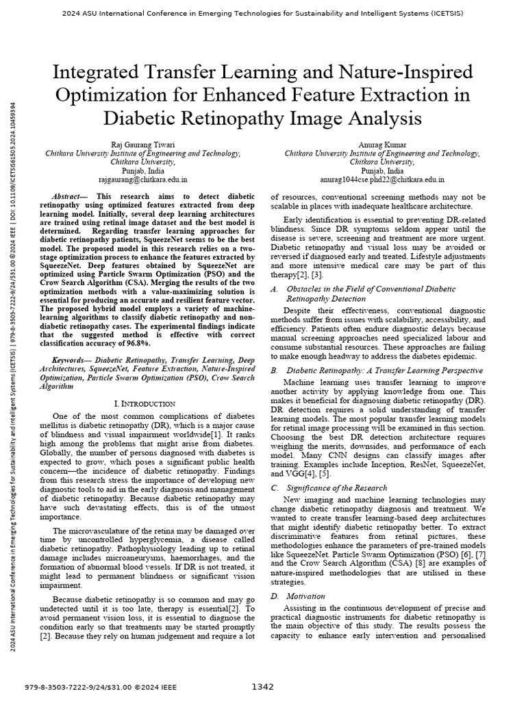Integrated Transfer Learning and Nature-Inspired Optimization For ...
