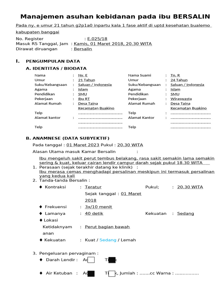 Format Bulin 1 | PDF