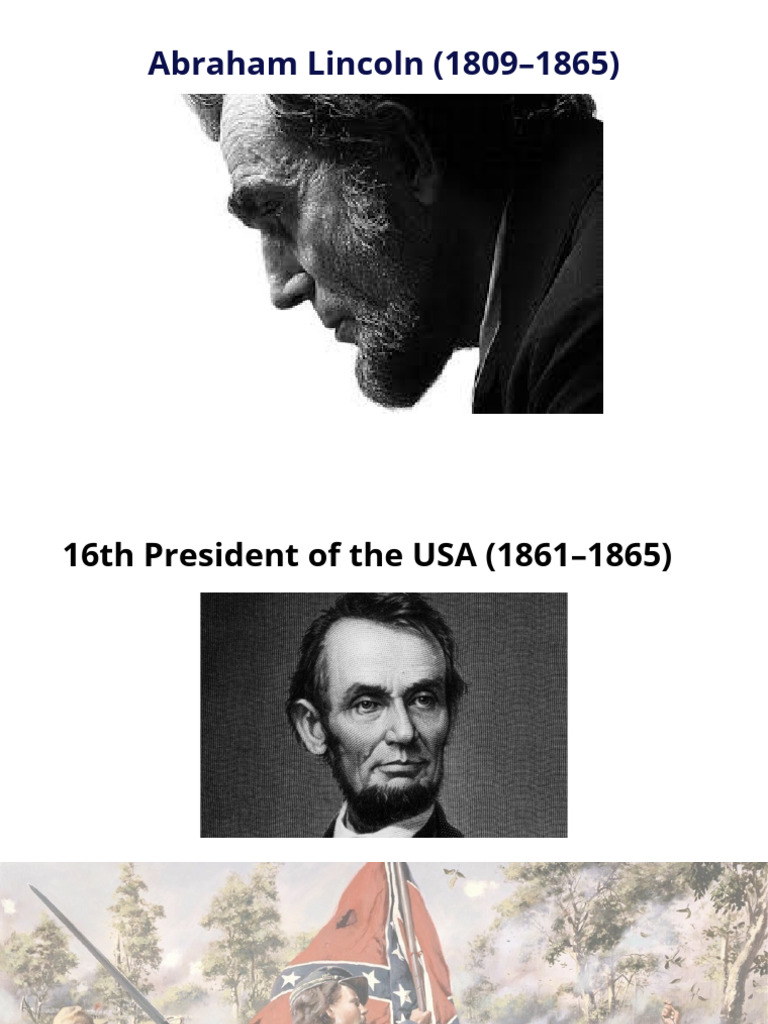 Abraham Lincoln (1809-1865) | PDF