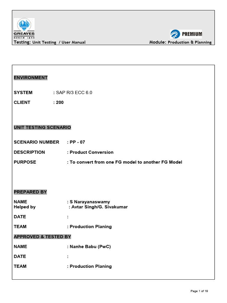 CS14 SAP Unit Testing Guide | PDF | Unit Testing | Software