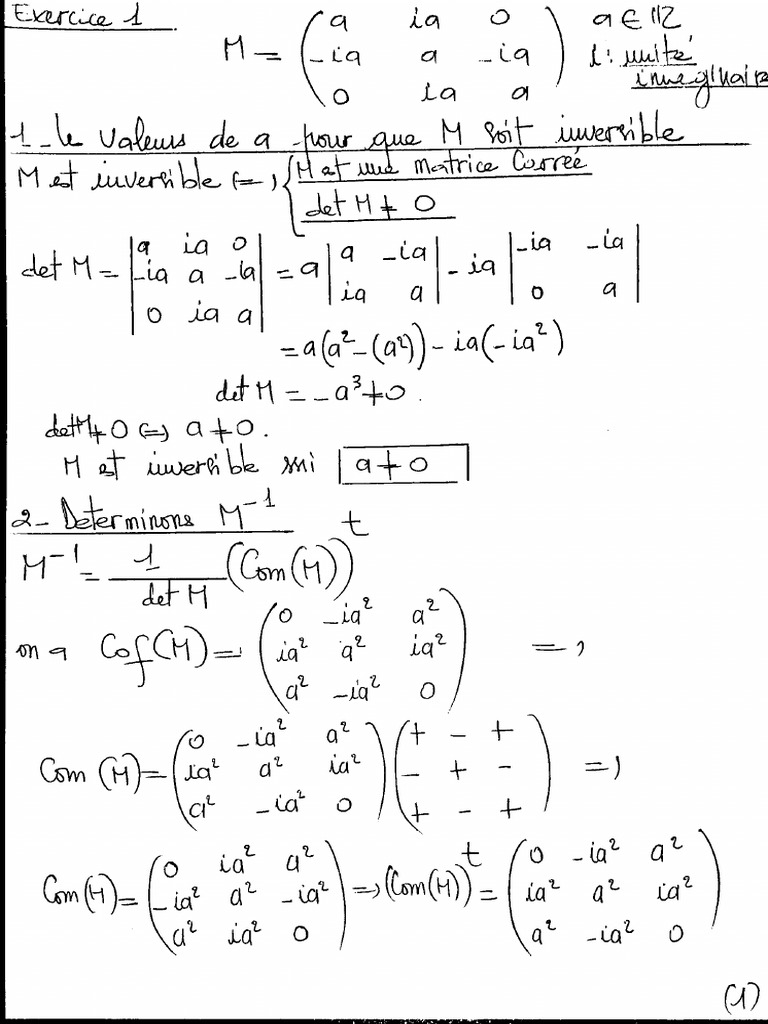 Td outils Maths | PDF