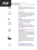 What Enduring Issues Are in Global History? | PDF | Natural Environment ...