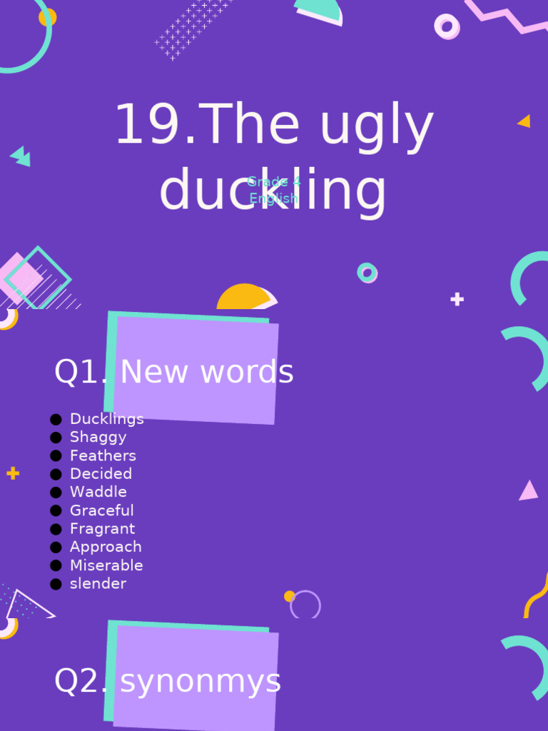 The Ugly Duckling | PDF