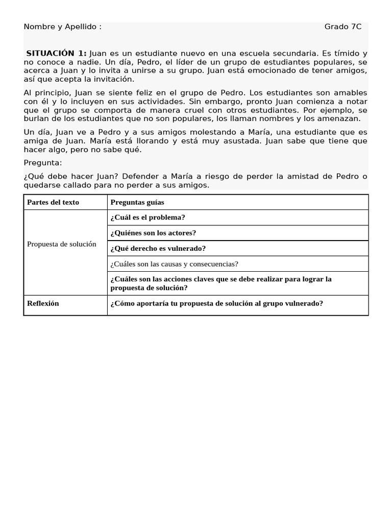 DPSC Situacion | PDF