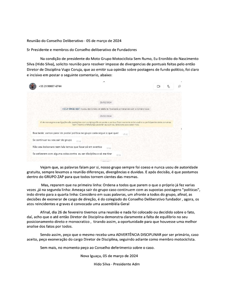 Coruja Conselho | PDF