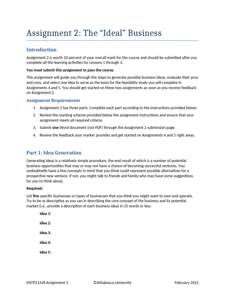 Business Idea Evaluation and Selection Guide | PDF | Risk