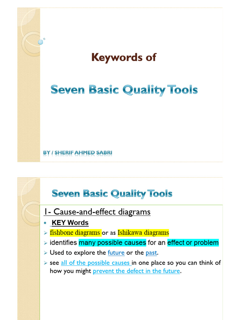 Keywords of Basic-Quality-Tools | PDF | Histogram | Statistical Analysis