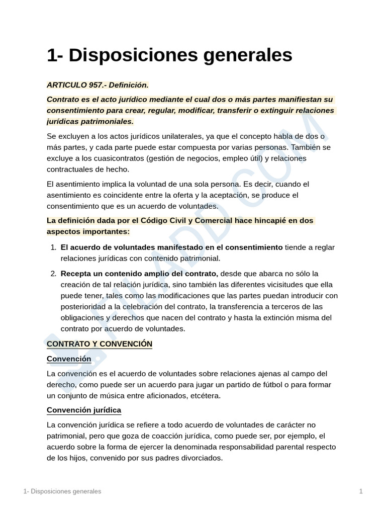 1.1 - Disposiciones Generales | PDF | Justicia | Crimen y violencia