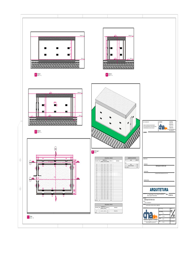 PROJ_PAIOL-V01 - Folha - 1-05 - PLANTAS-Layout1 | PDF