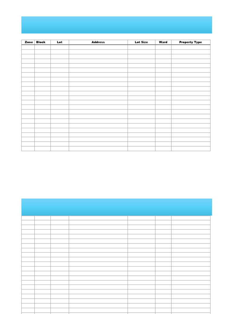 Newark City-Owned Property List | PDF