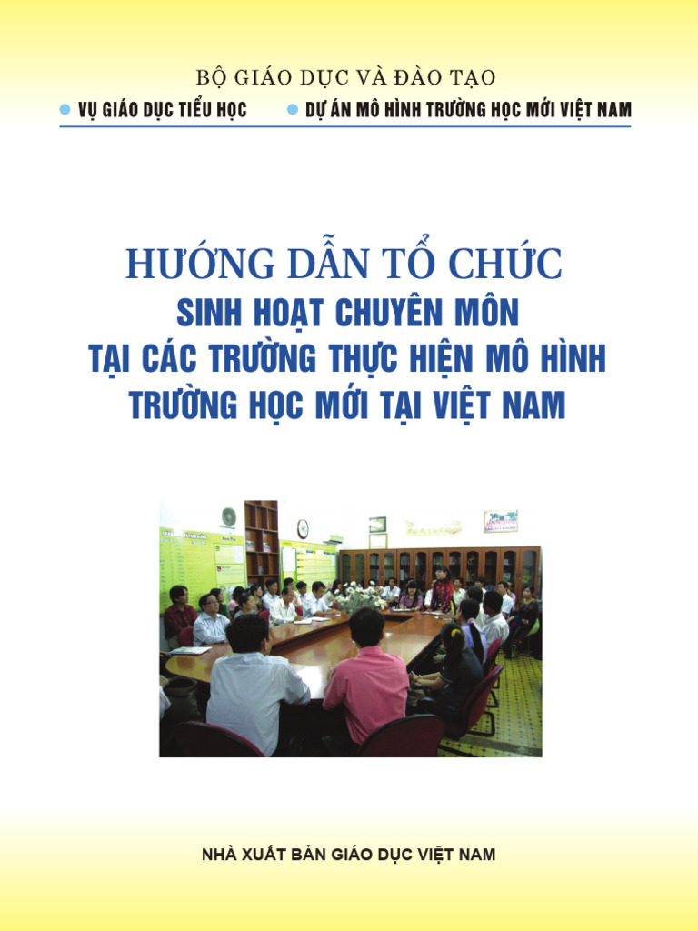 Huong-Dan-Sinh-Hoat-Chuyen-Mon Tai Cac Trương Tieu Hoc Theo Mo Hinh Moi ...