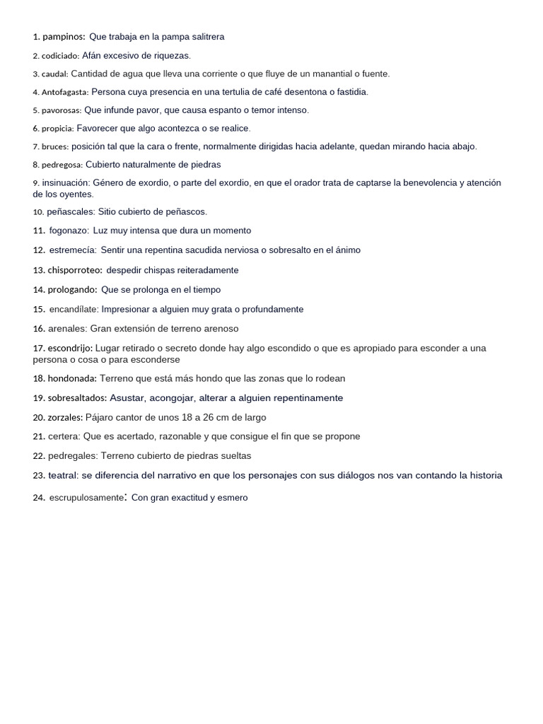 Palabras Desconocidas 1 Piano de Neruda | PDF