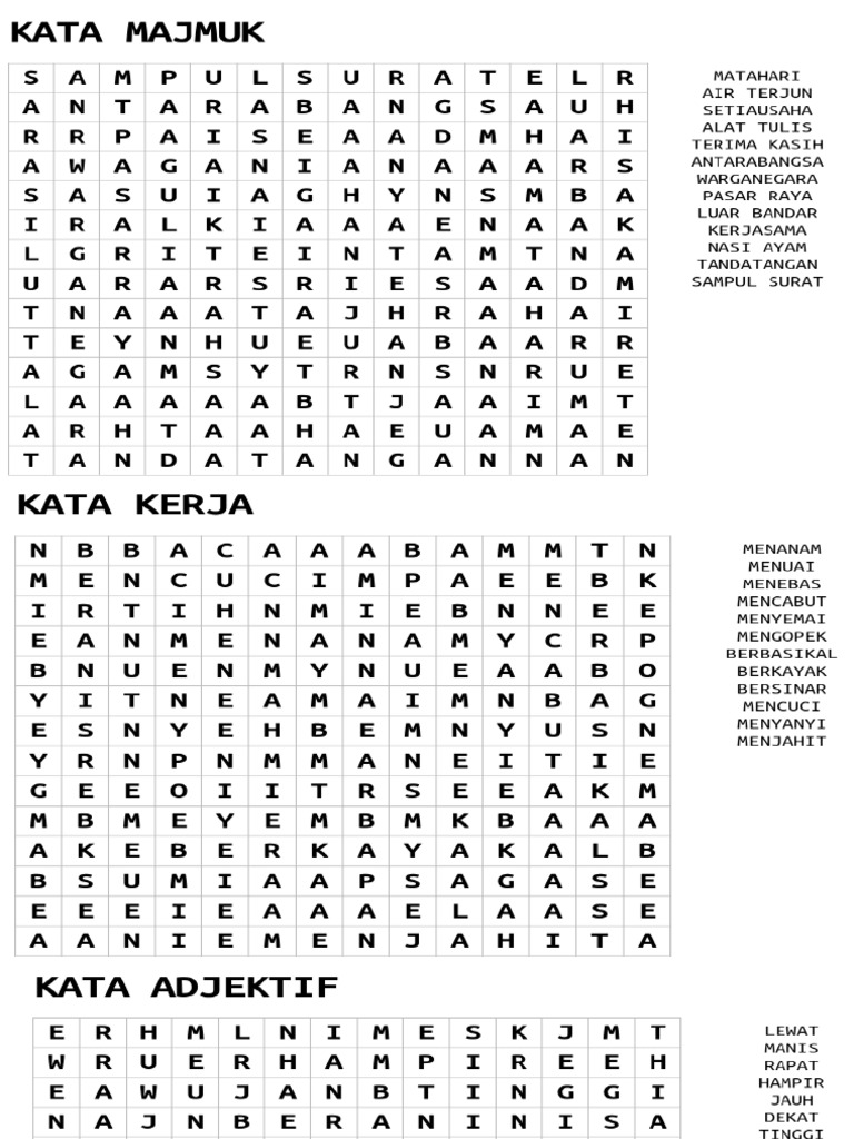 Wordsearch | PDF
