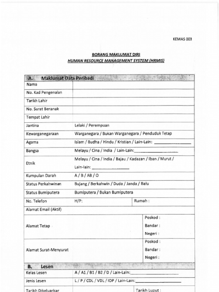 Borng Hrmis Kemas - 250227 - 140818 | PDF