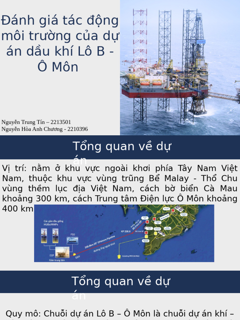 Đánh Giá Tác Đ NG Môi Trư NG C A D Án Lô B Ô Môn | PDF