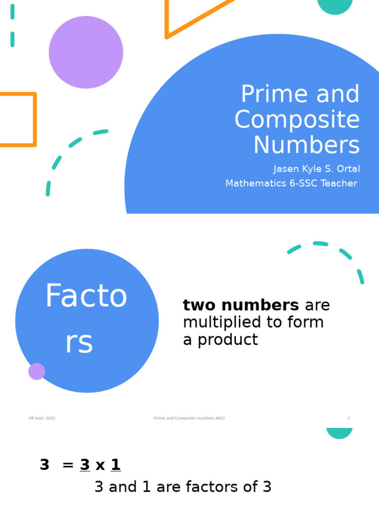 Prime and Composite Numbers-Math 6-SSC | PDF | Prime Number | Microsoft ...