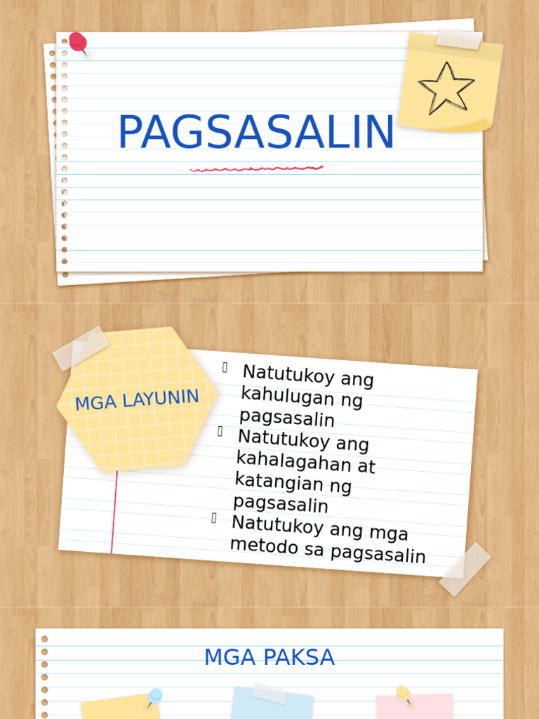 Pagsasaling Wika | PDF