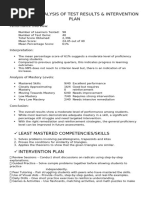 2023 Year 9 PSMT Report Template | PDF | Mathematics | Science