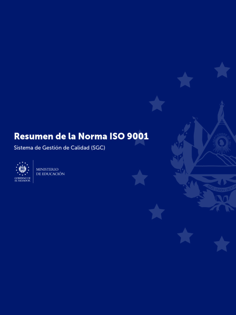 Resumen Norma ISO 9001 | PDF | Calidad (comercial) | Sistema de manejo de calidad