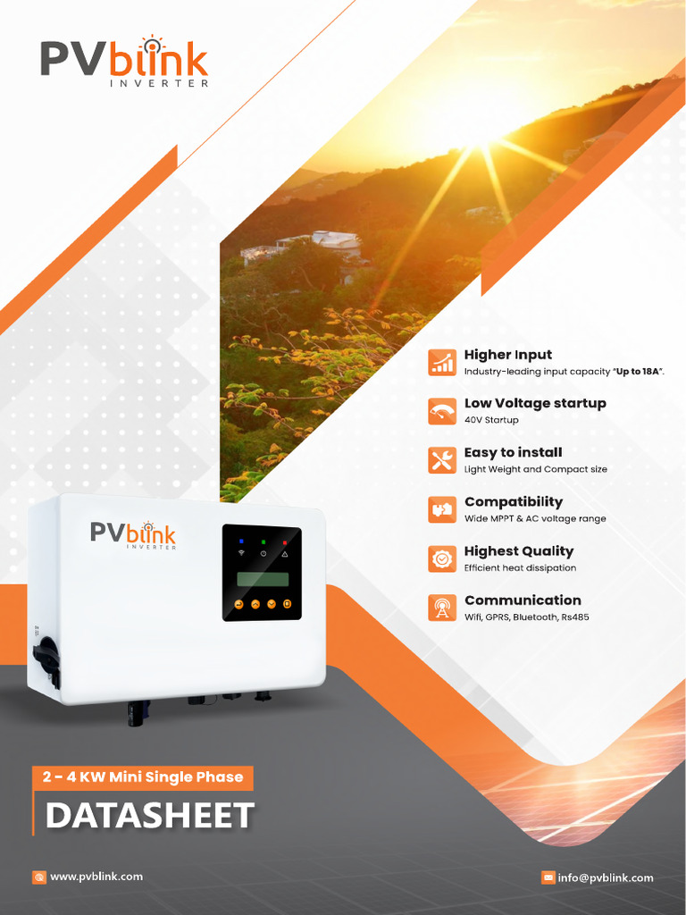 2 4 KW Mini Single Phase | PDF