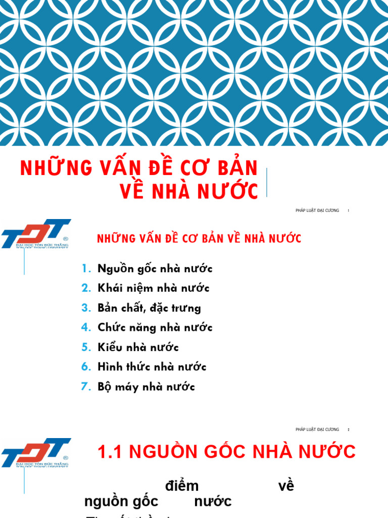 PLDC C1-Nhung van de co ban ve NHA NUOC (1) | PDF
