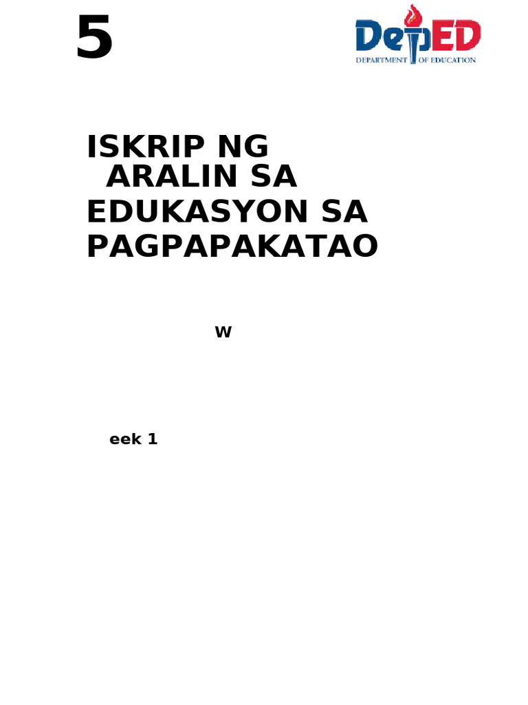 Co 2024 Ls Grade 5 Cuf Esp q1 w1 RHP | PDF