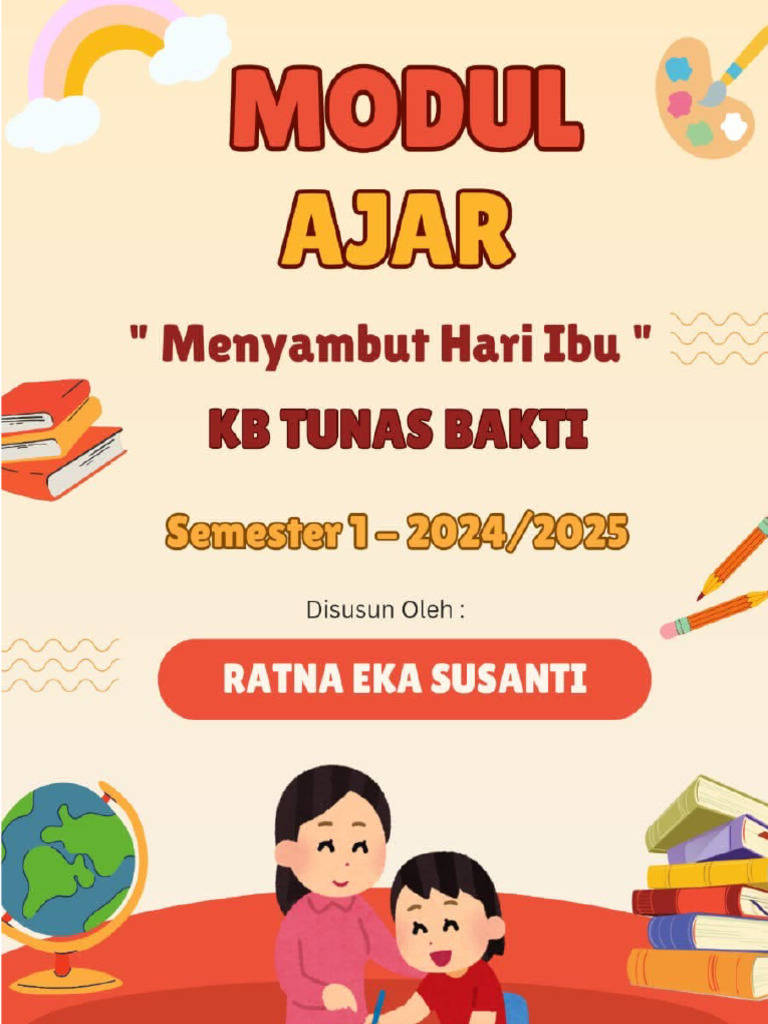 Modul Ajar - Menyambut Hari Ibu - RATNA EKA SUSANTI | PDF