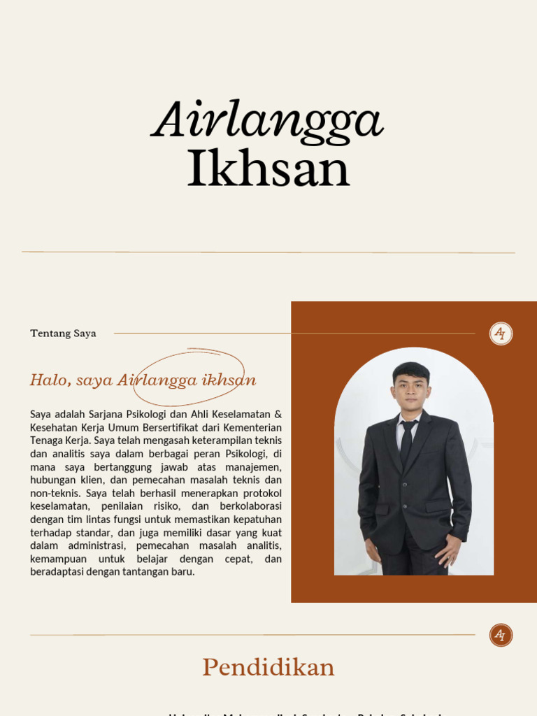 Profil Sarjana Psikologi dan K3 | PDF