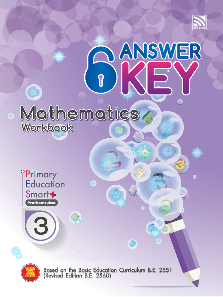 Mathematics Workbook Prathomsuksa 3 | PDF | Division (Mathematics ...