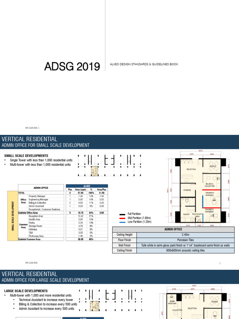 2020-0311 ADSG Common Areas - APMC Reference | PDF | Tile | Concrete
