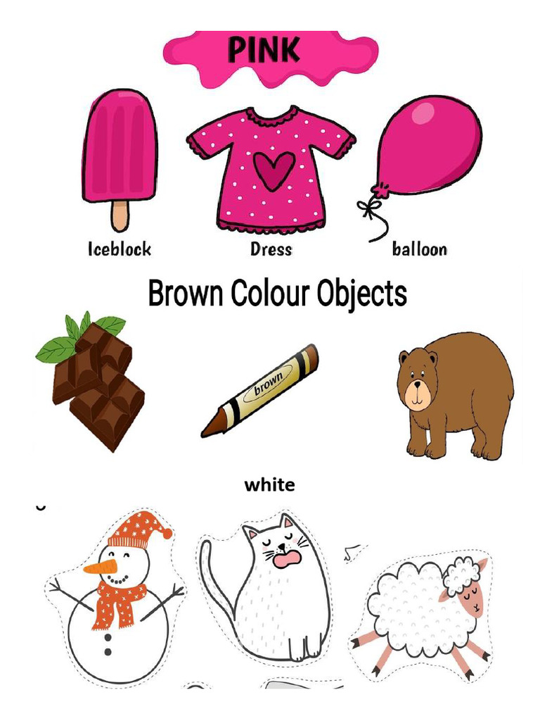 Colores Ingles Ivana | PDF