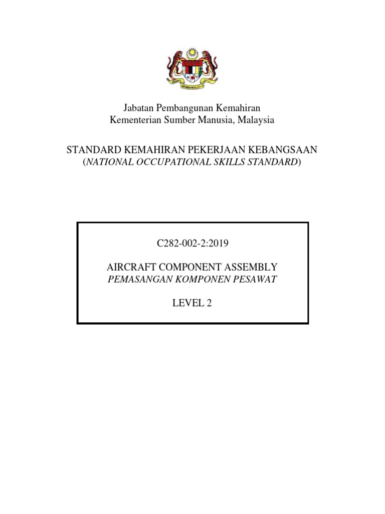 c282-002!2!2019 Aircraft Component Assembly | PDF | Drilling | Aerospace