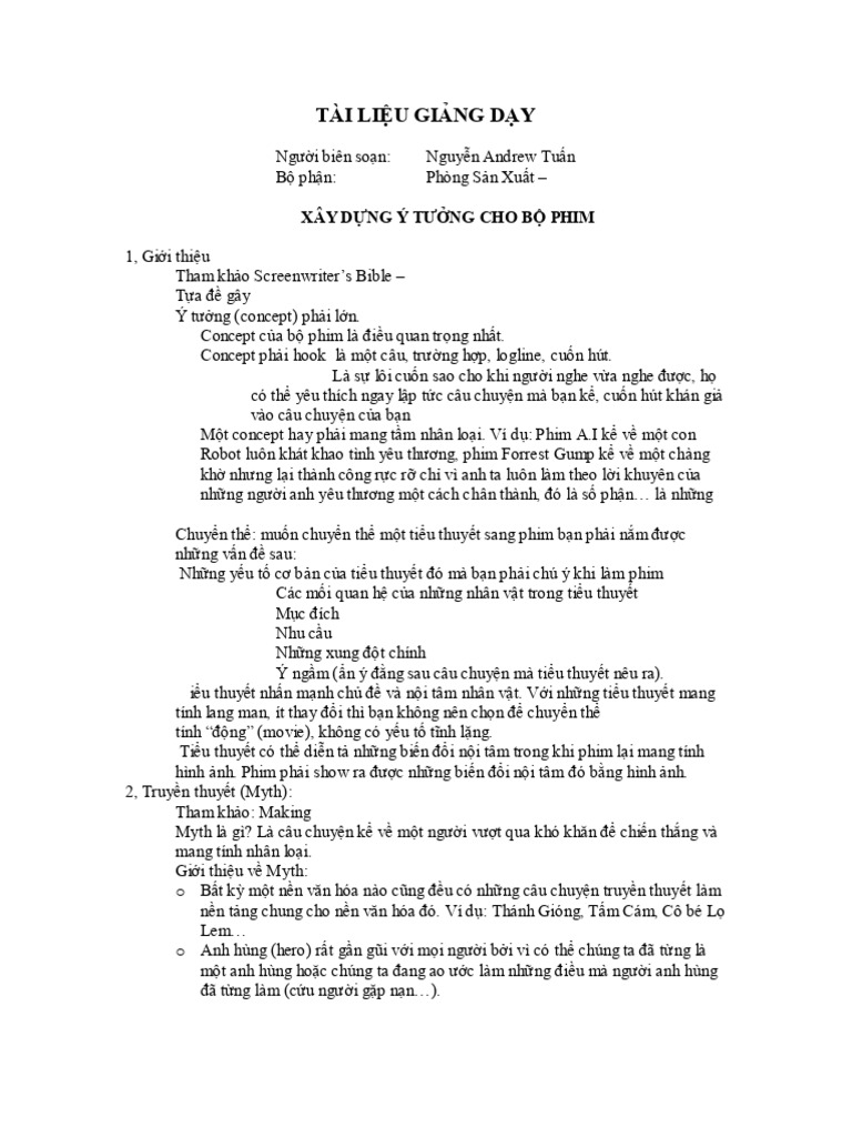 Lecture01 Gettingidea Vietnamese | PDF